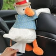 Cartoon Plush Napkin Holder Car Headrest Tissue Box Dispenser Pattern ...