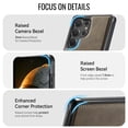 ELEHOLD Magnetic Case for Samsung Galaxy S25 Ultra, Faux Leather ...