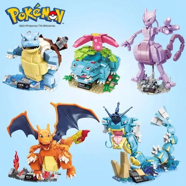 Bloques de construcción de Pikachu de dibujos animados de Pokémon ...