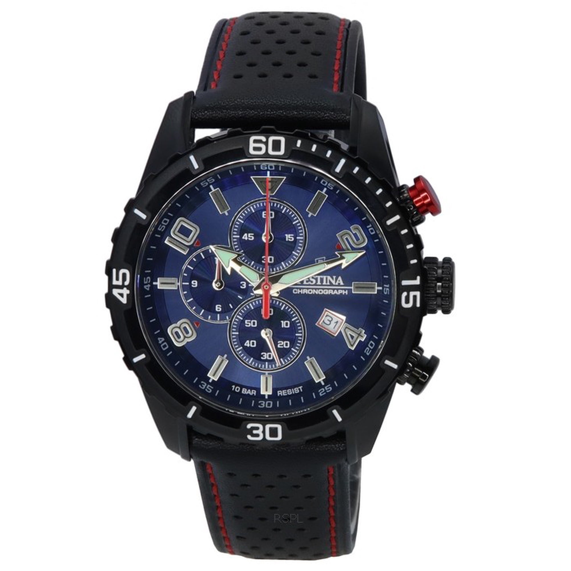 Click here for Festina Sport Chronograph Blue Dial Quartz F20519-... prices