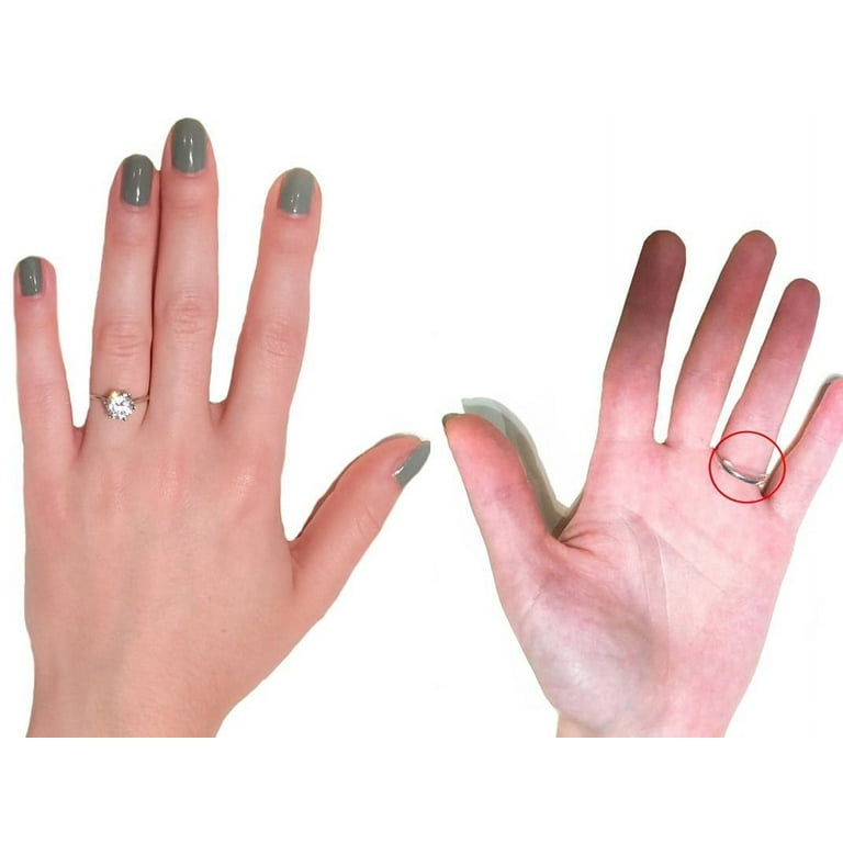 Invisible Ring Sizer with Memory Material 6 pack