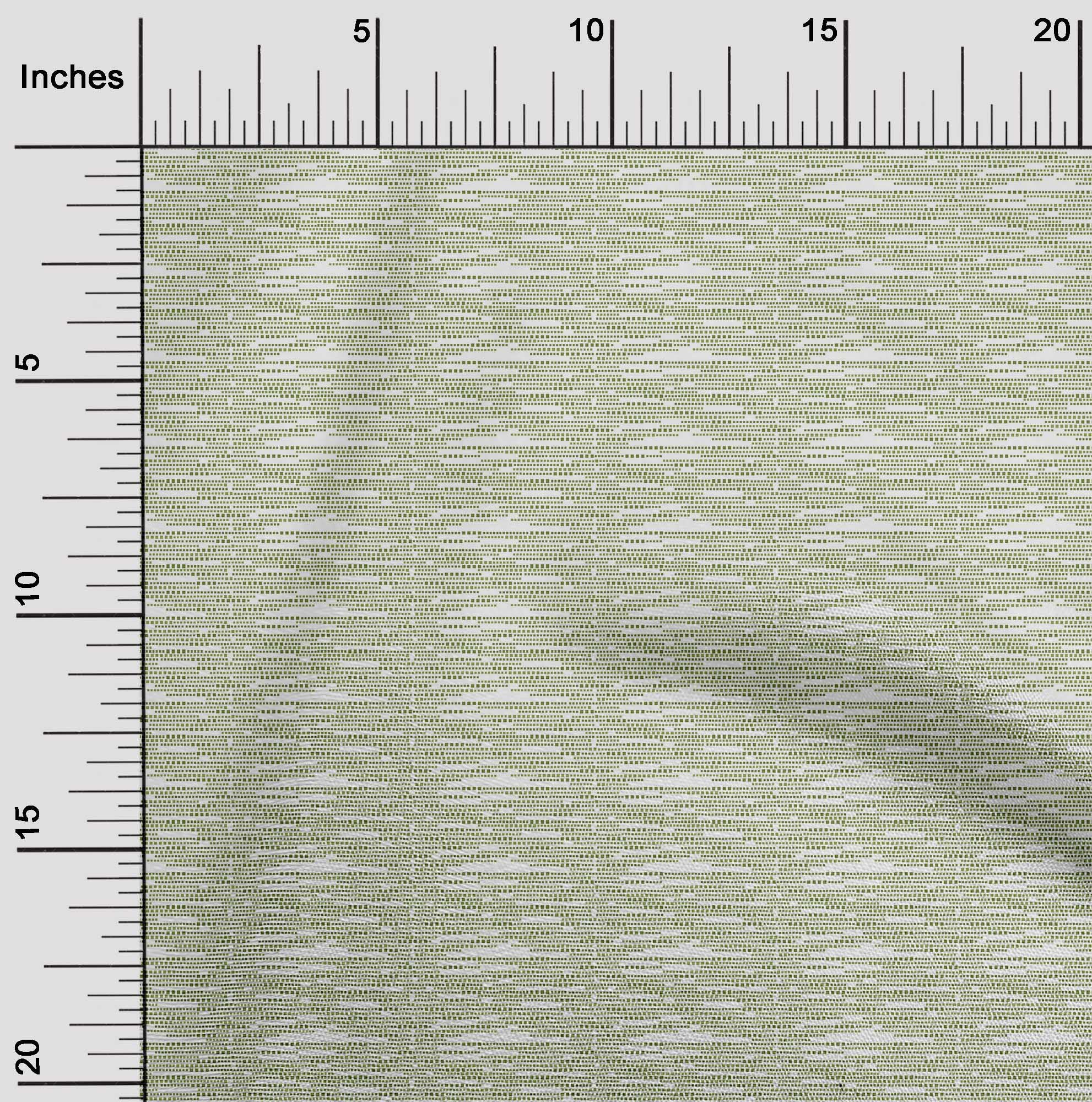 oneOone Cotton Silk Green Fabric Square Geometric Dress Material Fabric ...