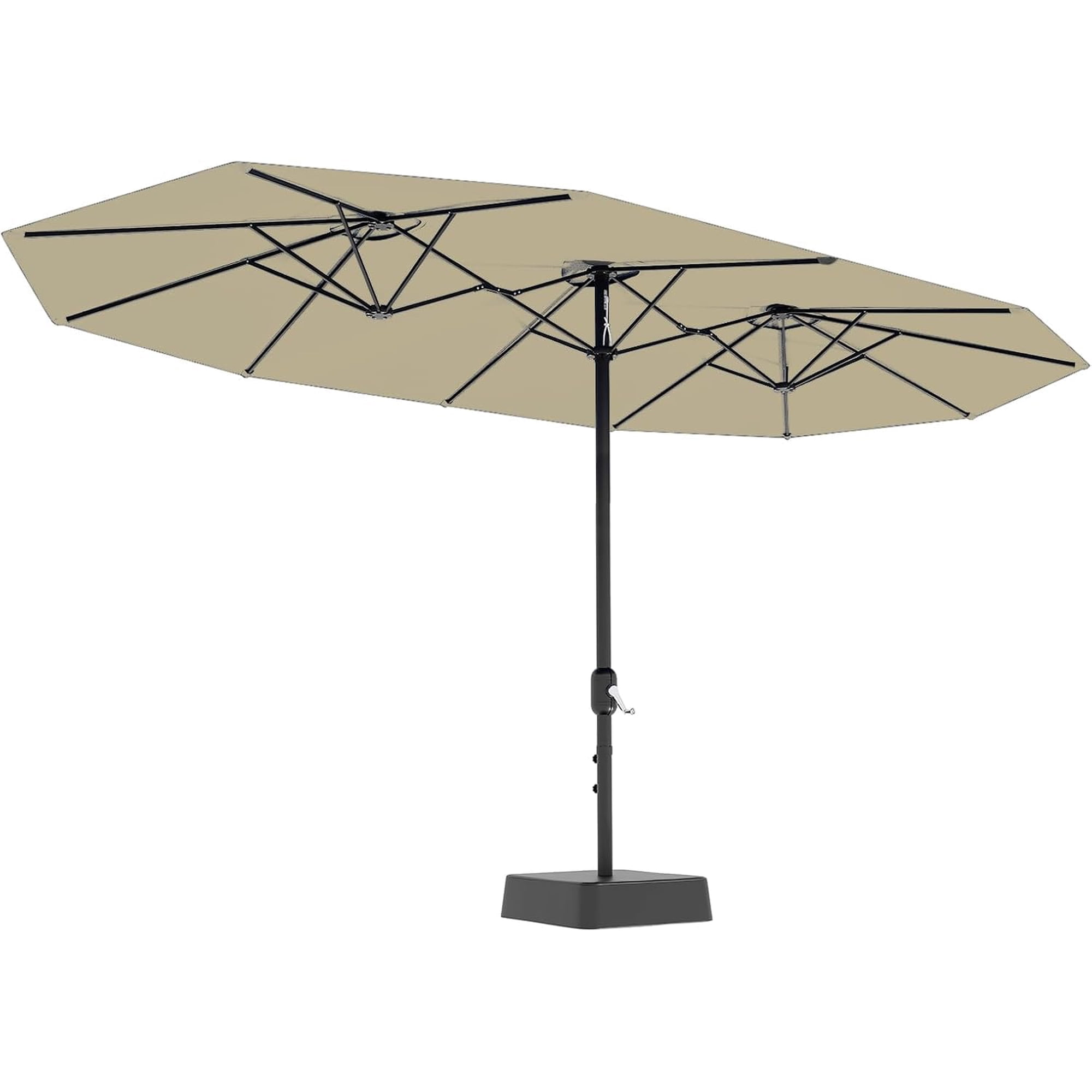 Click here for Yiwanda Yiwa Double-Sided 15 Ft Patio Umbrella Wit... prices