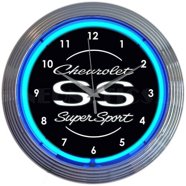 Neonetics Bar and Game Room Neon Alphanumeric Wall Clock with Green ...
