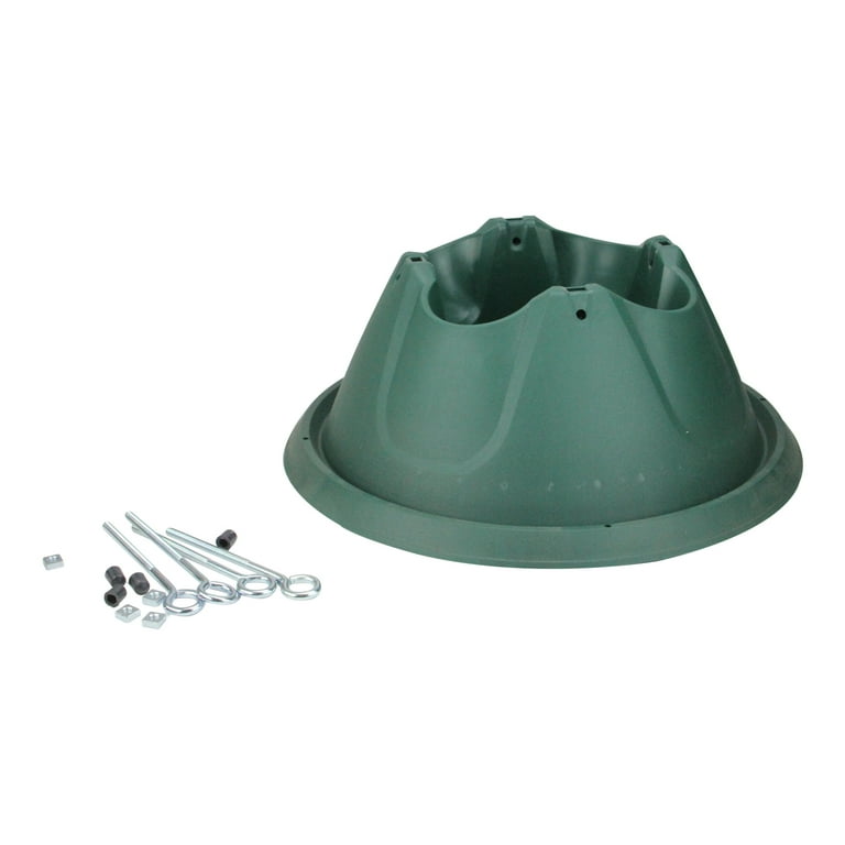 Plastic Heavy Duty Tree Stand Bowling's Last Stand Christmas Tree