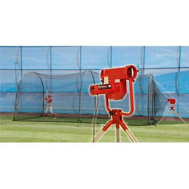 Heater Sports HTRSB699NBF 24 ft. Softball Pitching Machine & Cage Combo ...