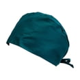 FVDPWYE Scrub Cap Absorb Sweat Tie Back No Slip Hospital Hat ...