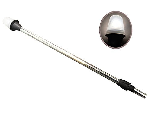 Marine Boat All-Round LED Navigation Stern Light Pole 24" Collar Warm ...