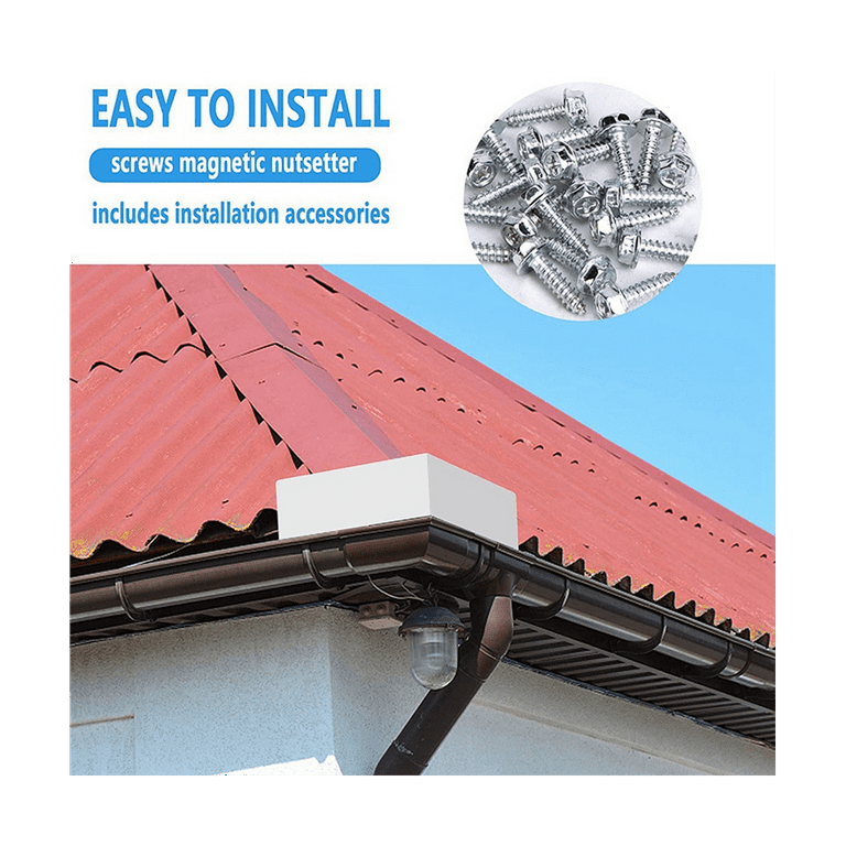 Metal Roof Rain Deflectors