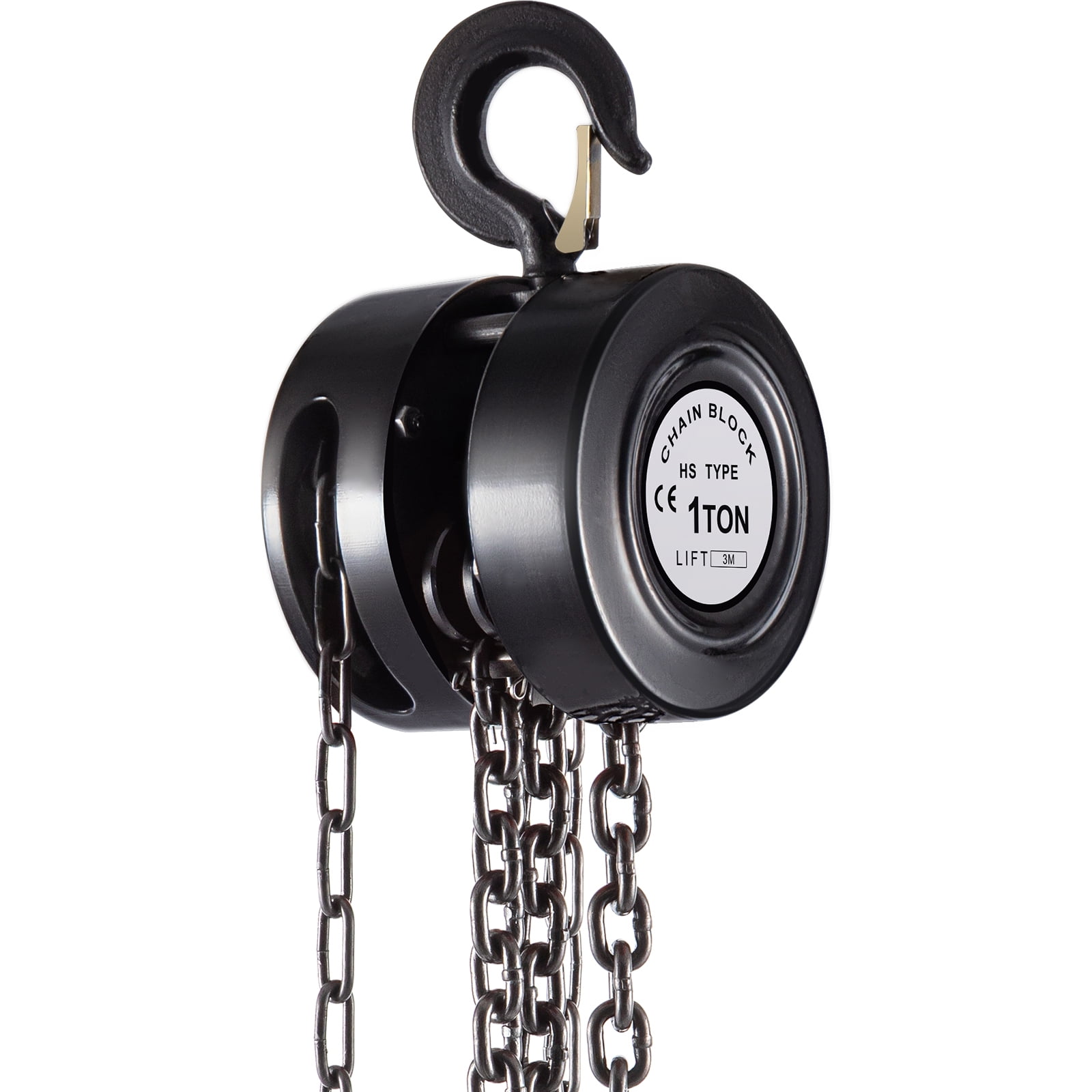 BENTISM Chain Hoist Chain Block 1 Ton Capacity 10 FT Lift Steel ...