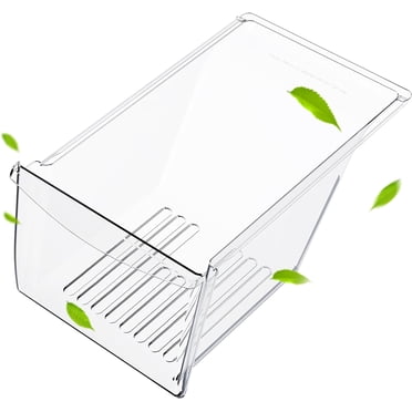Frigidaire Crisper Drawer, Clear Plastic Vegetable Drawer Refrigerator ...