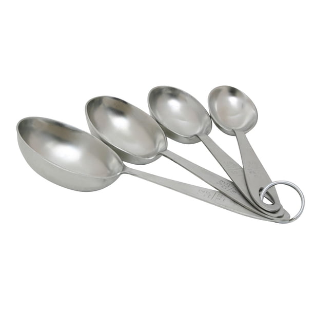 Lindy's 4-Pc Stainless Steel Measuring Scoop Set - Walmart.com