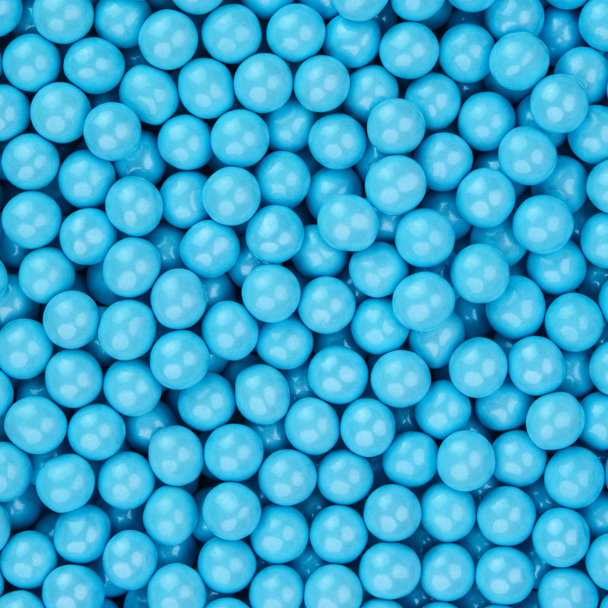 Blue Candy - 3/8 Inch Shimmer Powder Blue Candy for Candy Buffet - 10 ...