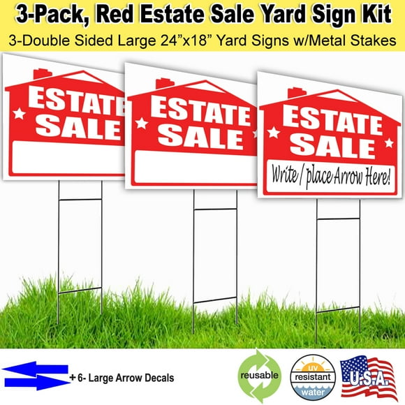 Estate Sales Signs