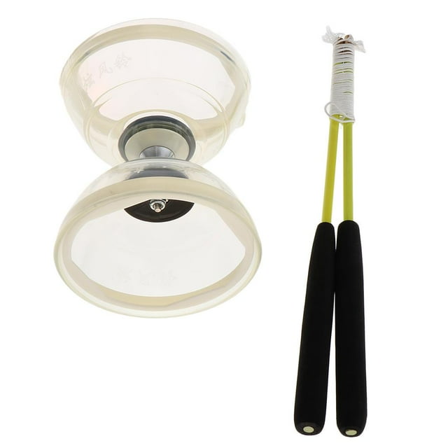 Pro Triple Bearing Medium 5inch Chinese Diabolo Toy with Carbon String ...