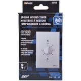 Woods 59719WD 60-Minute Spring Wound Timer with Gray Wall Plate ...
