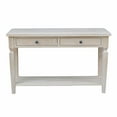 Vista Console Sofa Table Distressed Hickory/Stone Finish - Walmart.com