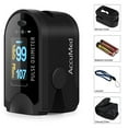 AccuMed CMS-50D Finger Pulse Oximeter Blood Oxygen Sensor SpO2 for ...