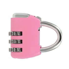 Padlock 5 Dial 63Mm Pink - Walmart.com