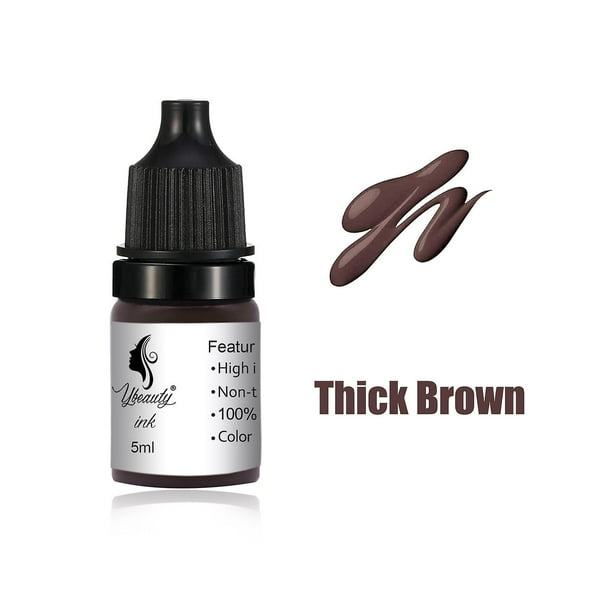 GET IT Eyebrow Color Material 5ml Beginner Practice Tattoo Color Milk ...
