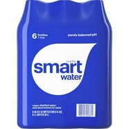 smartwater vapor distilled premium water cans, 12 fl oz 8 pack ...