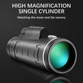 Portable Monocular Telescope 40x60 Single Tube Telescope High