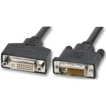 VDC - DVI-D Dual Link Male to Female Lead, 3m Black | Walmart Canada