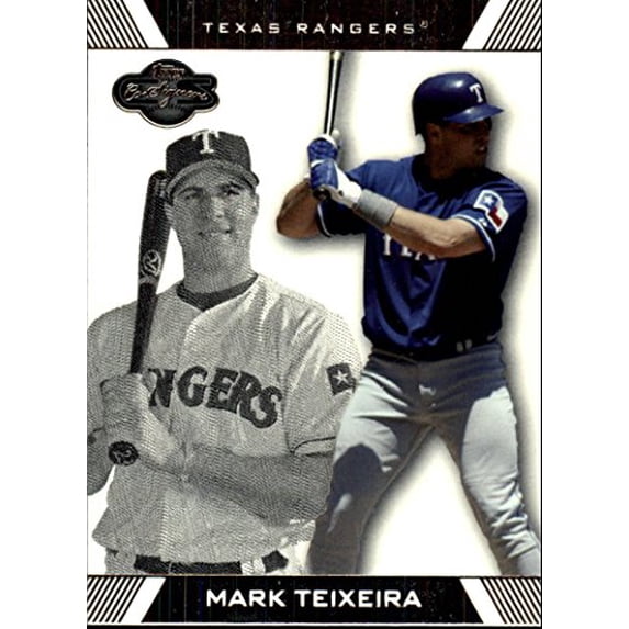 2007 Topps Co-Signers #48 Mark Teixeira MLB Baseball Trading Card ...