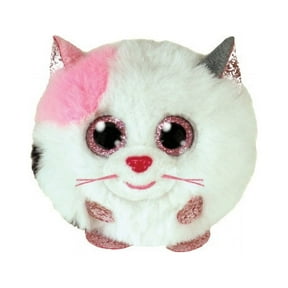 Ty Puffies COLBY the Purple Mouse Plush Ball 4 Inch Soft Stuffed Animal ...