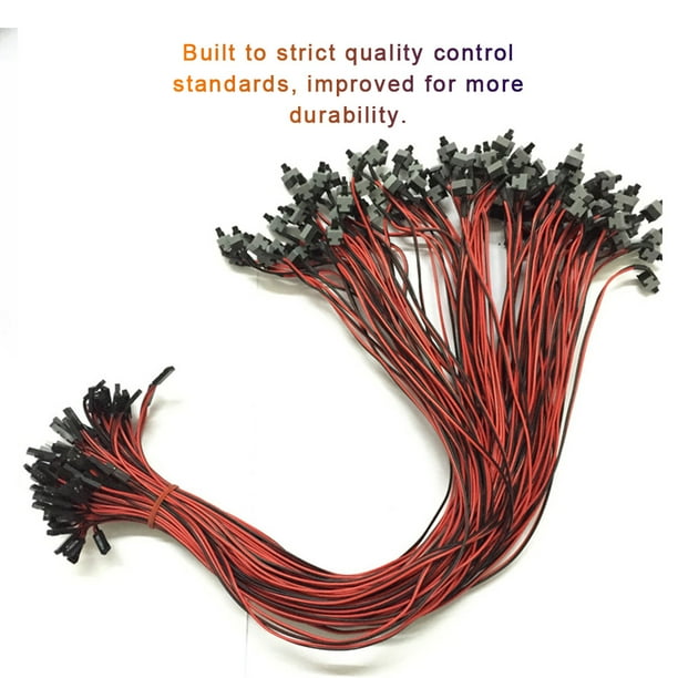 2 Pin Power Switch Cord,PC Restarting ATX Computer Chassis Power Button ...