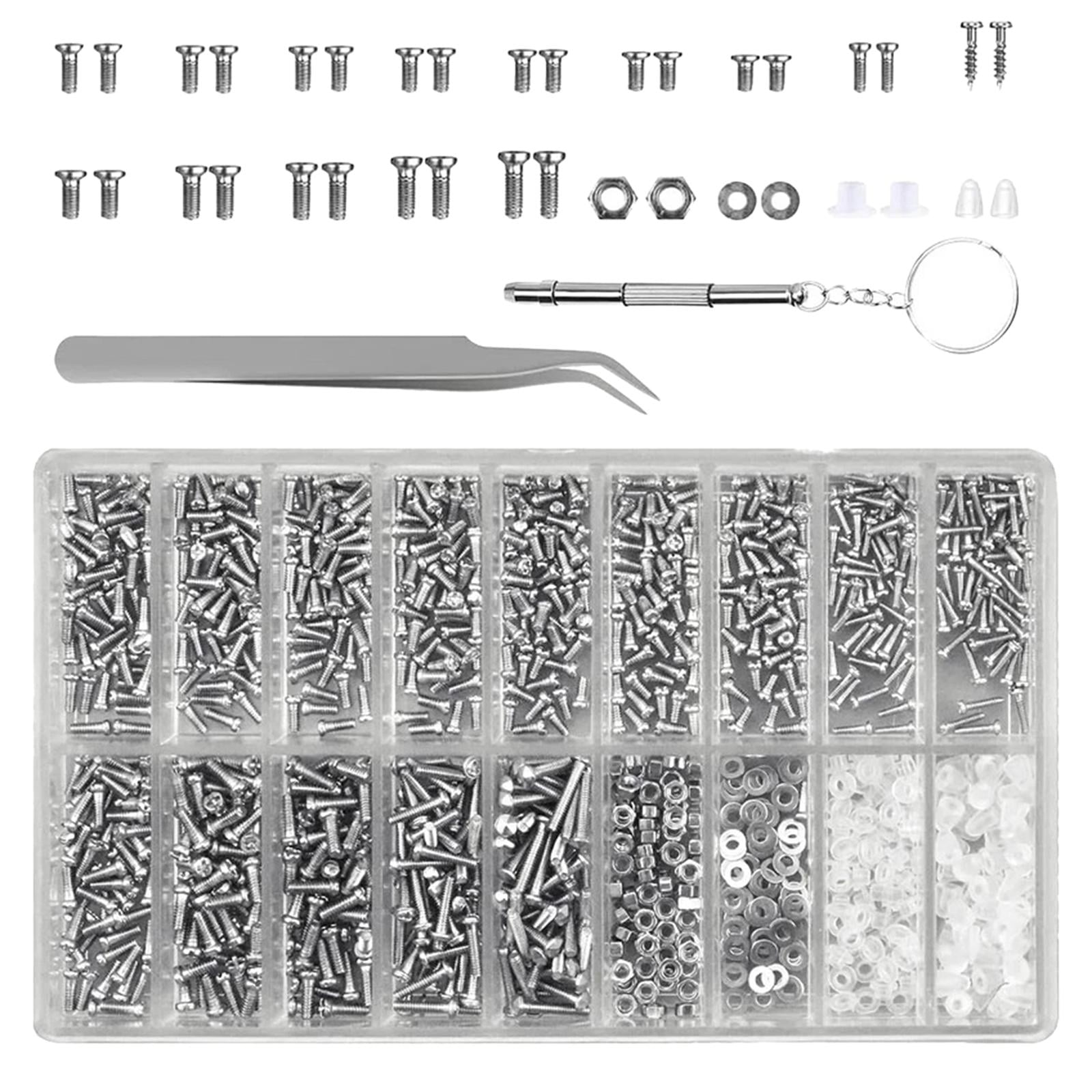 1000Pcs Eyeglasses Repair Include Nose Pads Tweezers Stainless Steel 1000pcs-eyeglasses-repair-include-nose-pads-tweezers-stainless-steel