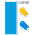 Syncfun 30ft x 6ft Huge Water Slide, Heavy Duty Lawn Water Slide with ...