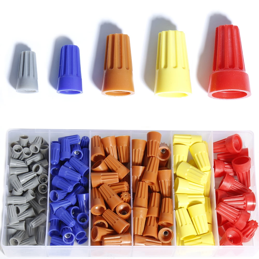 160 PCS Quick Wire Connectors, Insulating Insert Twist Electrical with ...