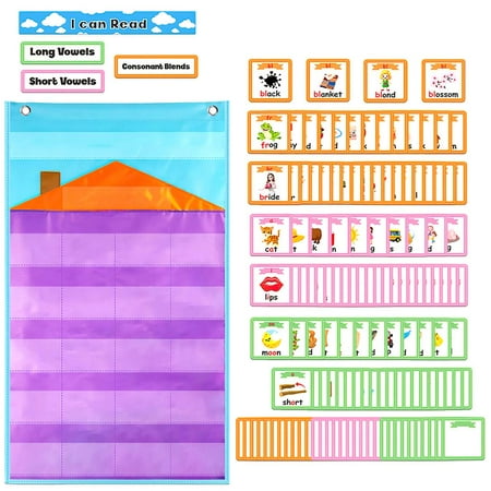 Word Family Pocket Chart Card Chart English Language Word Pocket Word ...