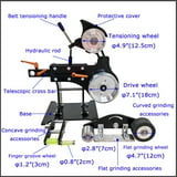 Multifunction Sand Belt Grinder Sander Knife Making Sand Grind Machine ...