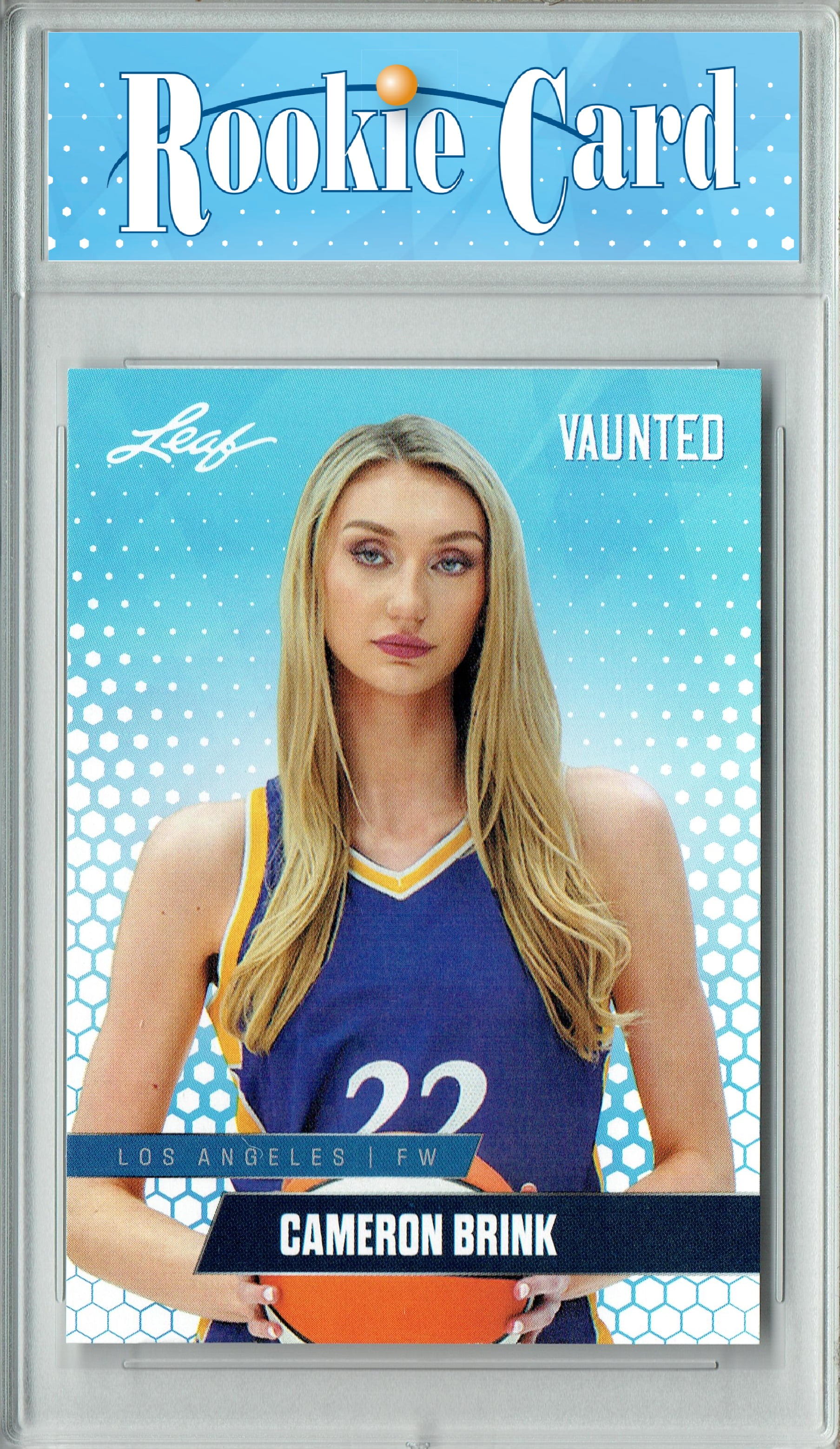 Certified Mint+ Cameron Brink 2024 Leaf Vaunted #V-01 Debut Collection ...