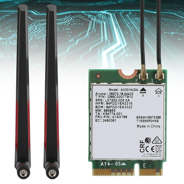 WIFI Adapter, Card 8Dbi High Gain Lower Power Consumption 5GHz Dual ...