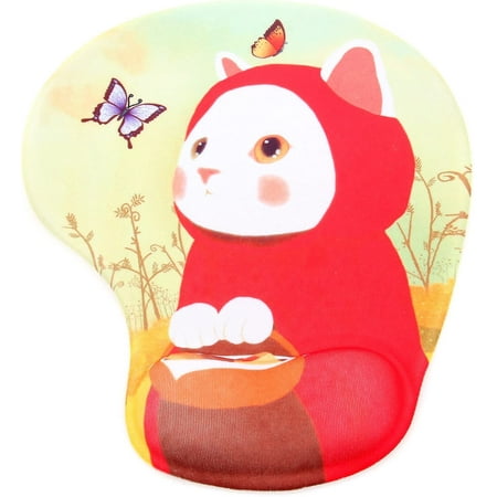 NETSENG Design Gel Mouse Pad Wrist Rest, Gel Mouse Pad Mouse Pad with ...