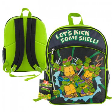 Tmnt 16" Backpack - Turtle Power with Dripping Paint - Walmart.com