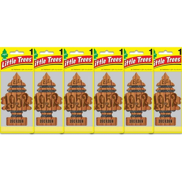 Little Trees Air Fresheners, Bourbon (Pack of 6) - Walmart.ca