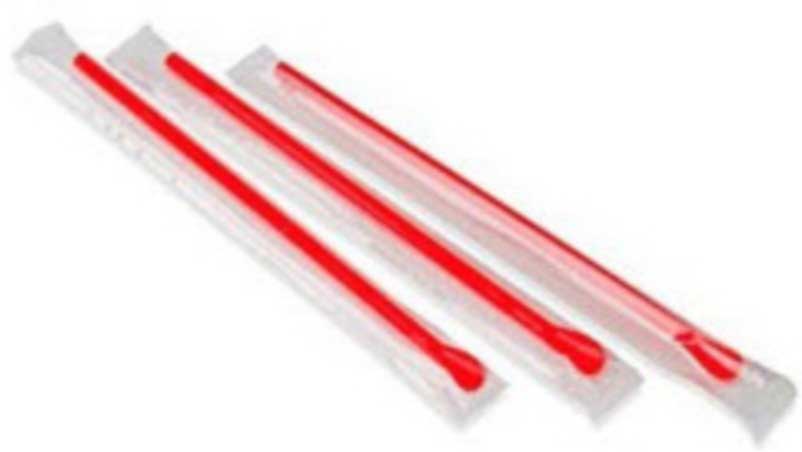 Cell O Core Red Jumbo Scoop Straw - Wrapped, 8 inch -- 5000 per case ...