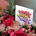 3drose, Image of Work Work Work Quote, 6 Greeting Cards with Envelopes ...