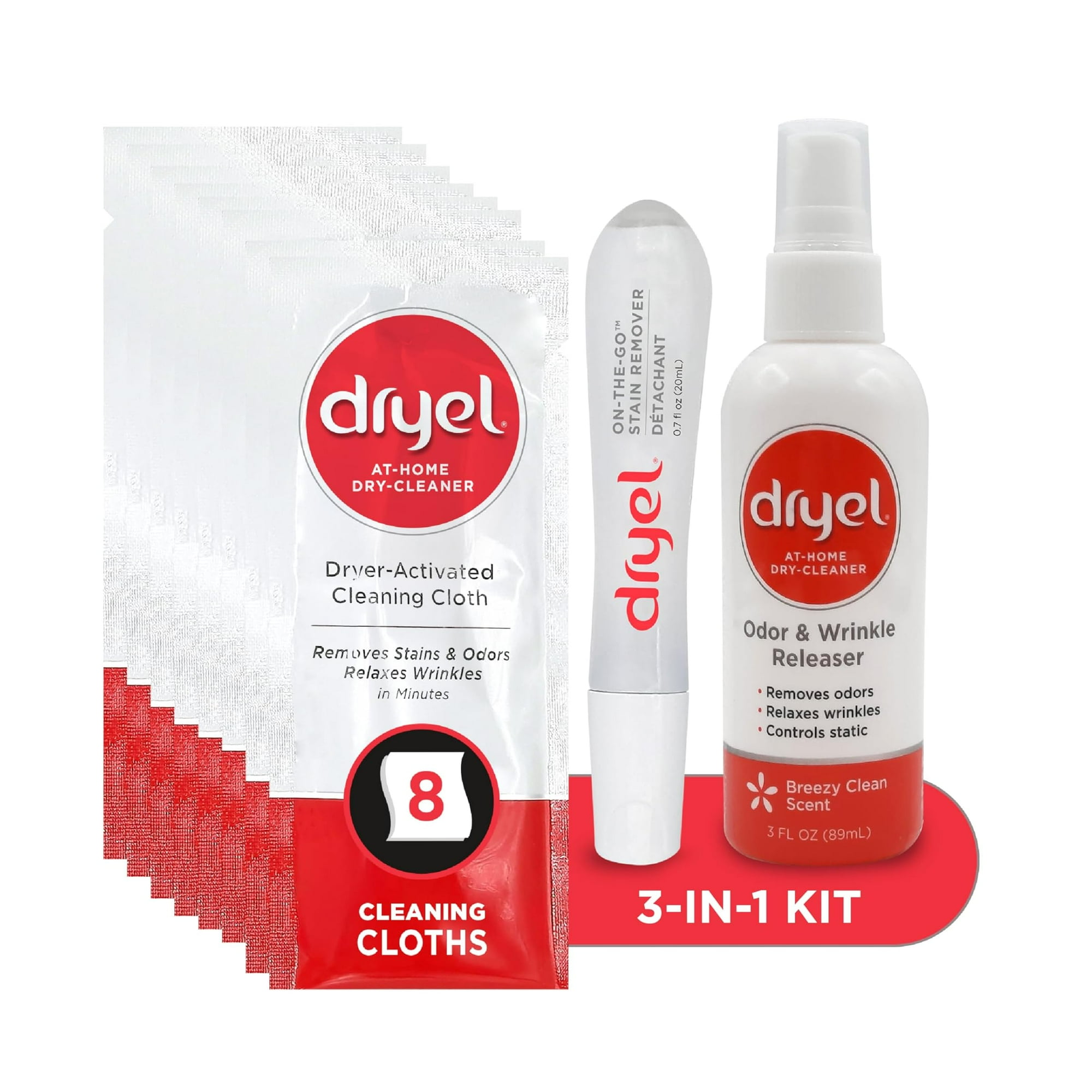 Click here for 30 Seconds Dryel At-Home Dry Cleaner Starter Kit W... prices