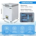 HNZXIB 28L Ultra Low Temperature Freezer Lab -86℃ Lab Freezer ...
