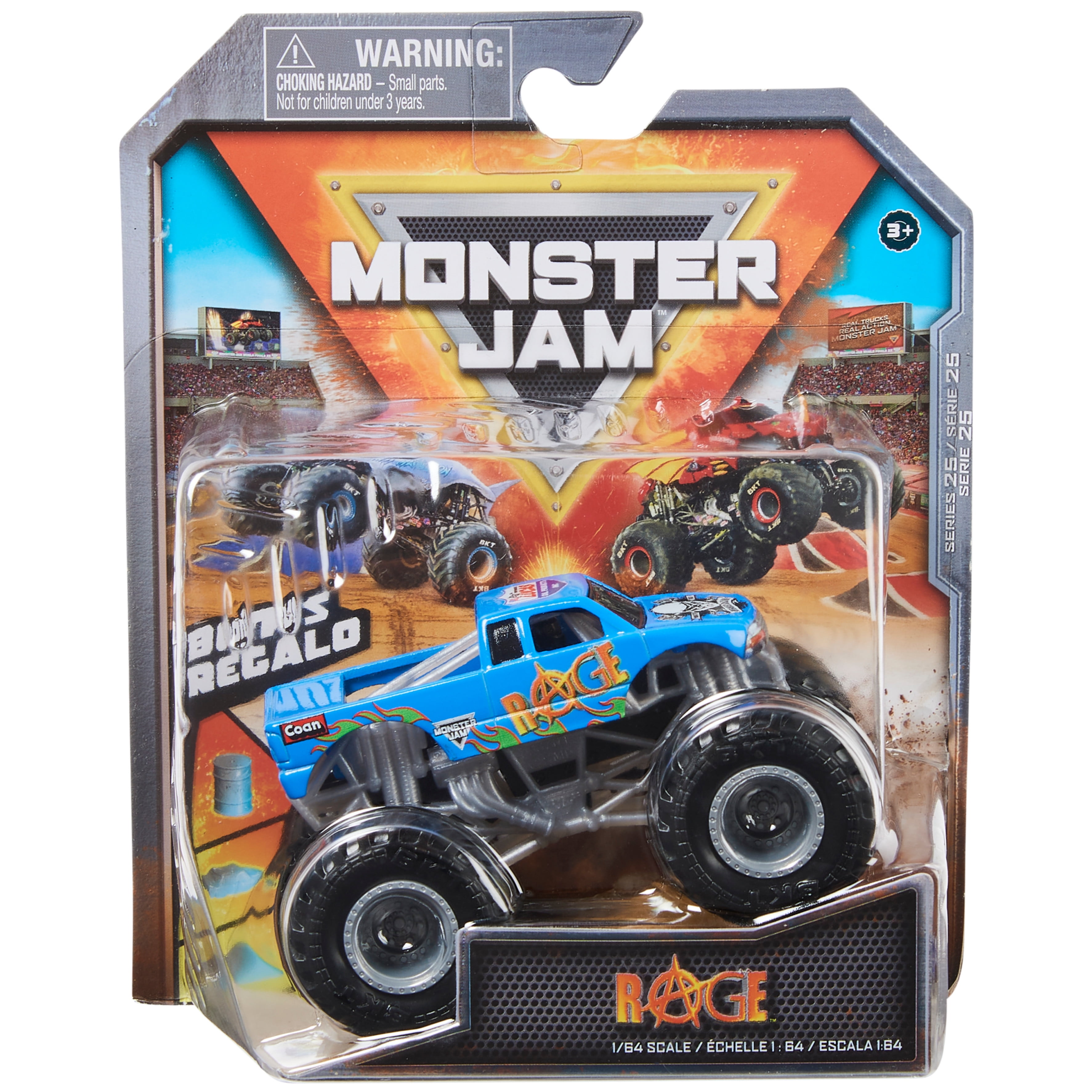 Monster Jam Rage - 1:64 Scale - Walmart.com