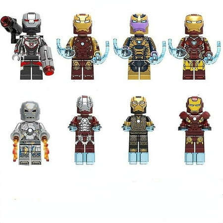 Marvel Avengers Iron Man Tony Stark Armored Villain Assembled Building ...