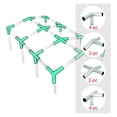 Canopy Fittings Kit 1-3/8" - 8 Leg Carport Connectors, Galvanized Steel ...