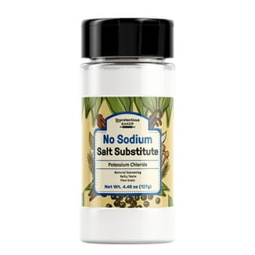 NuSalt Sodium Free Salt Substitute Table Salt Alternative 3oz (12 Pack ...