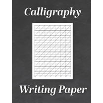 Calligraphy grid paper For practice writing: Calligraphy Workbook Hand ...