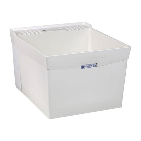El Mustee 19W Utilatub 18-Gallon Wall-Mount Laundry/Utility Tub, 34 X ...